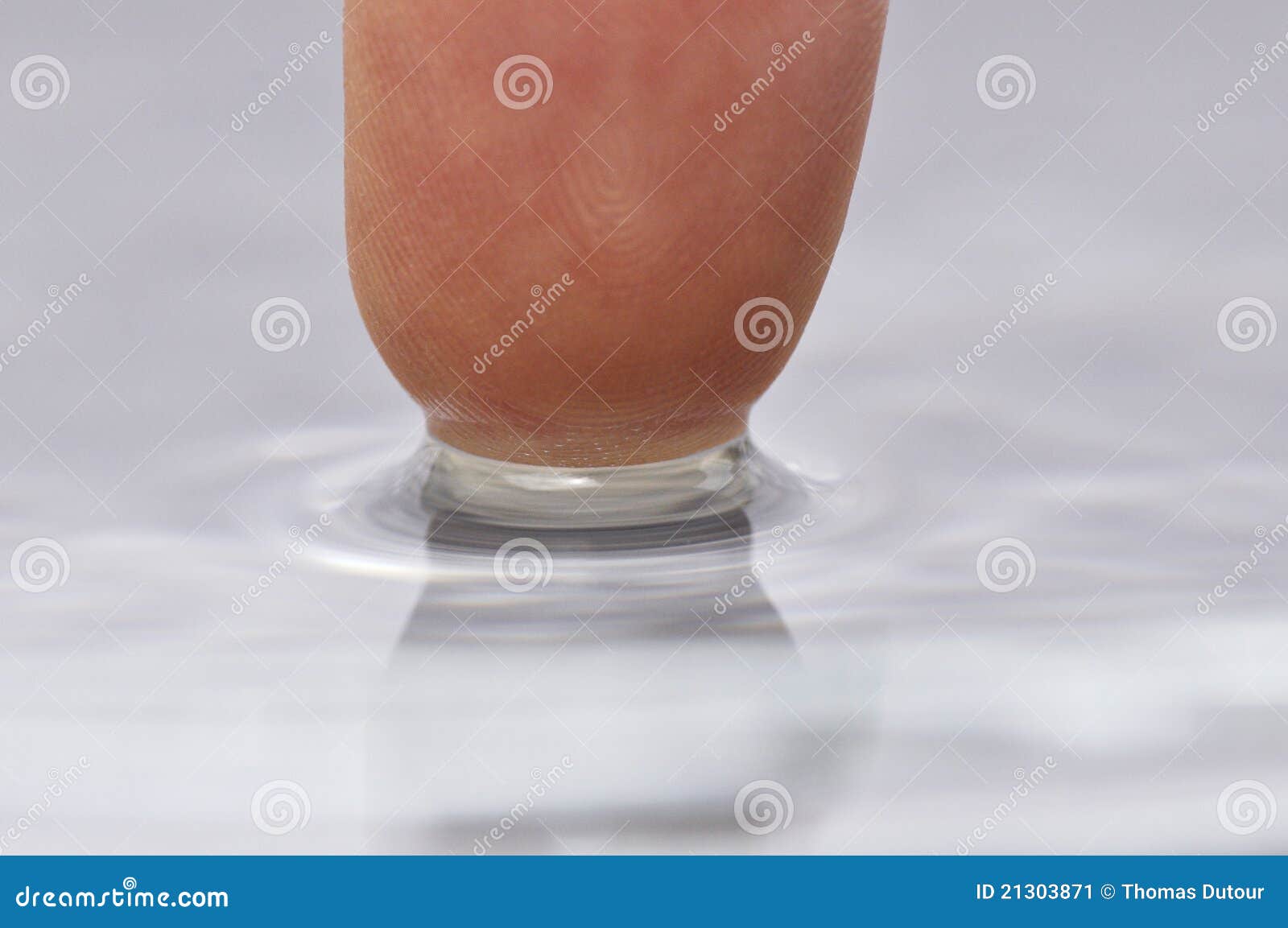 Finger touching water stock image. Image of purity, body - 21303871