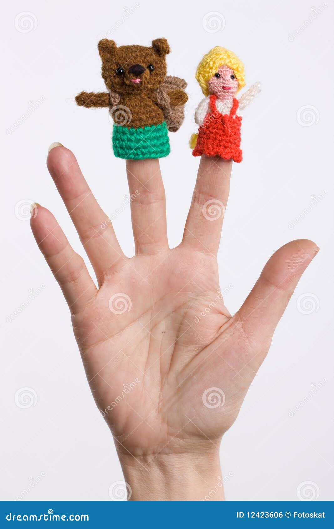 Finger Toys stock photo. Image of ideas, little, isolated - 12423606