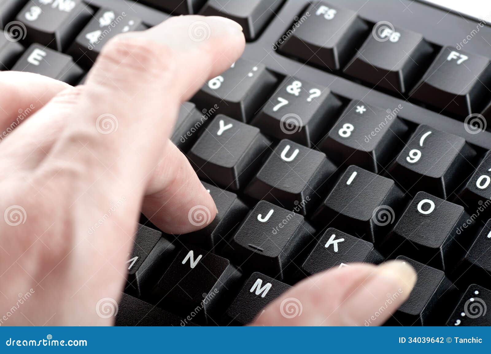 Finger Of Women Inserting Password Or Pin Code On Machine Keypad Of ...