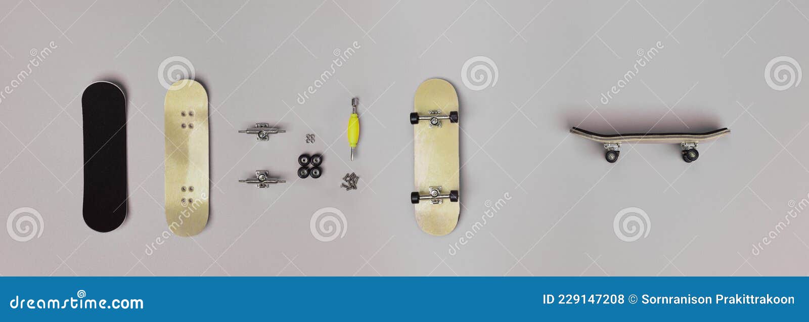 Fingerboard Part isolated stock photo. Image of carefree - 229147208