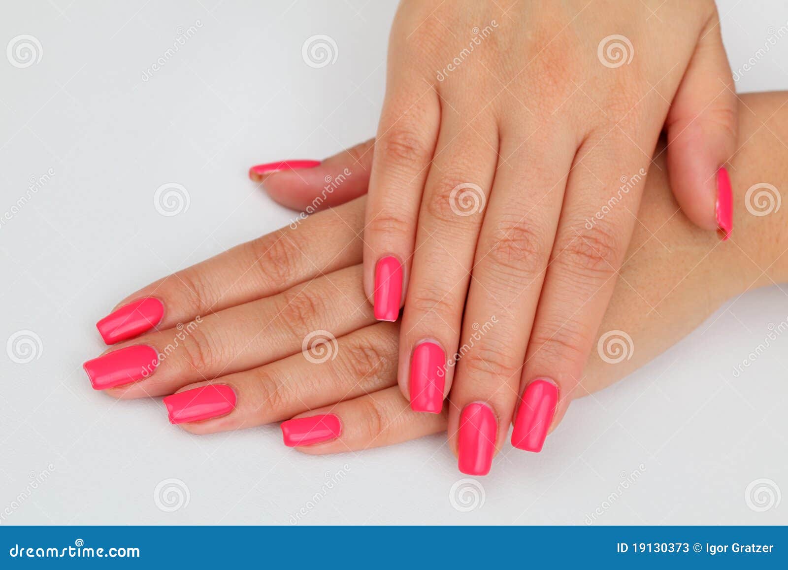 Fingernails manicure stock image. Image of cosmetics - 19130373