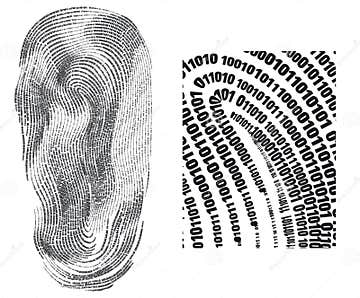 Fingerprint stock vector. Illustration of theft, crime - 1785576
