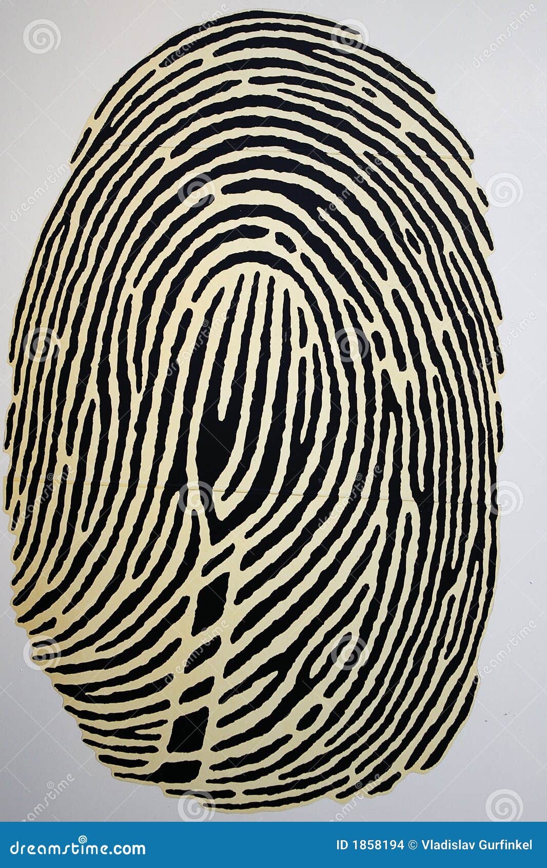 Fingerprint stock photo. Image of impression, abstract - 1858194