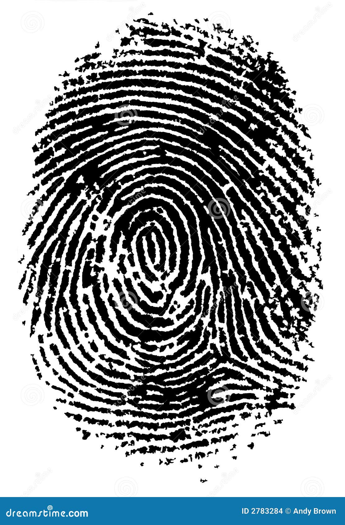 FingerPrint 2 stock vector. Illustration of evidence, identification ...