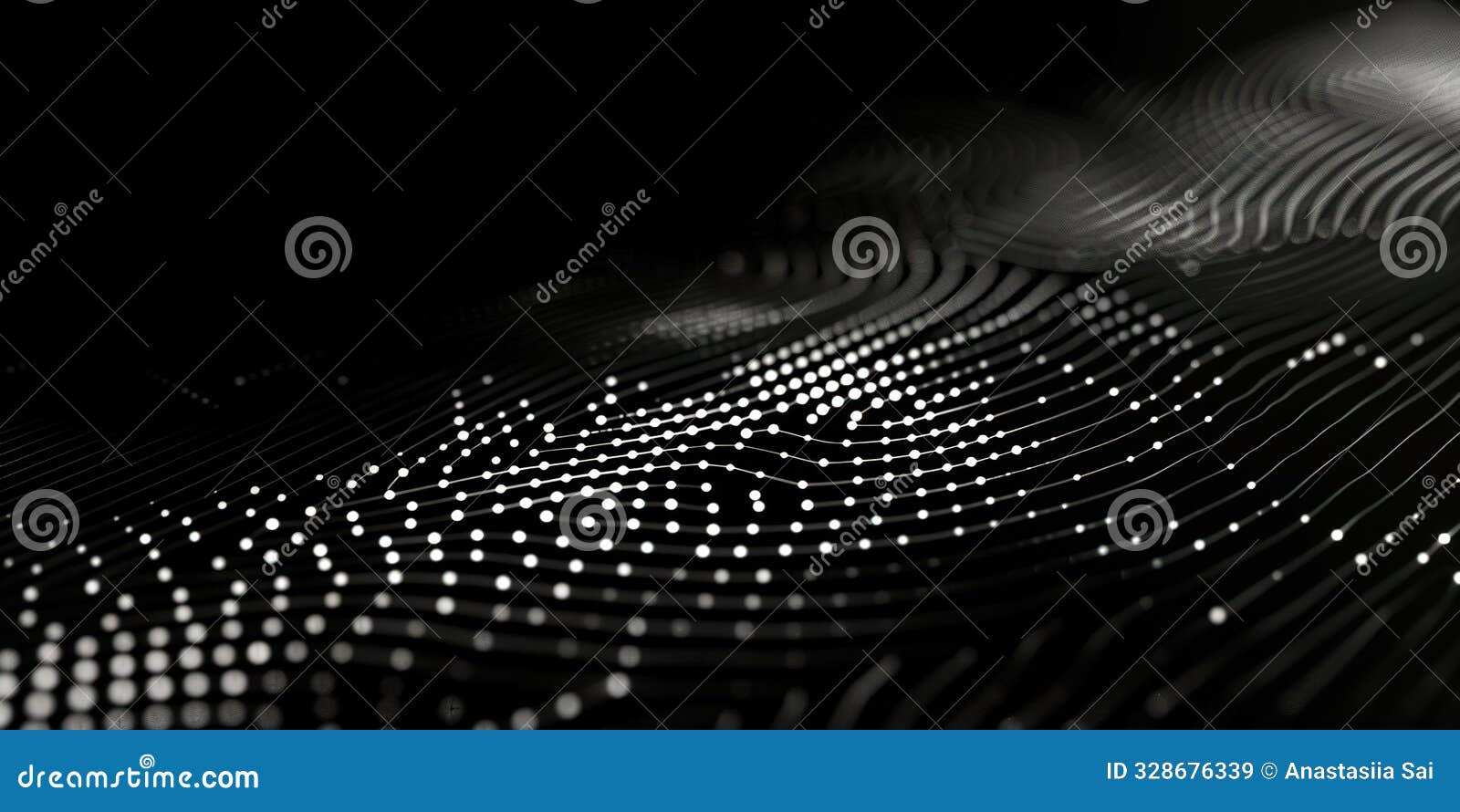 Fingerprint Abstract Background Stock Illustration - Illustration of ...