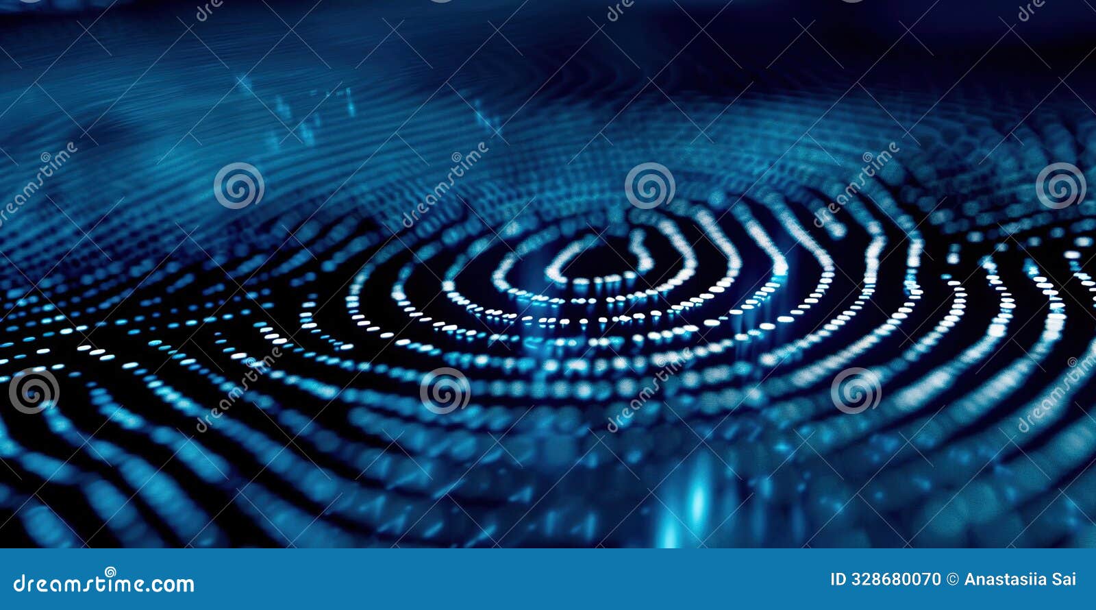 Fingerprint Abstract Background Stock Illustration - Illustration of ...