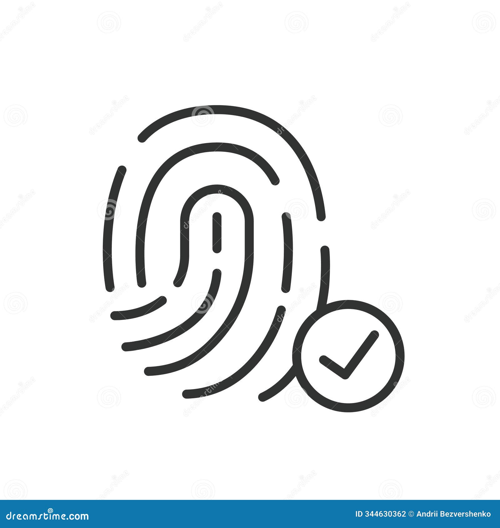 Biometric Authentication Infographics Vector Illustration ...