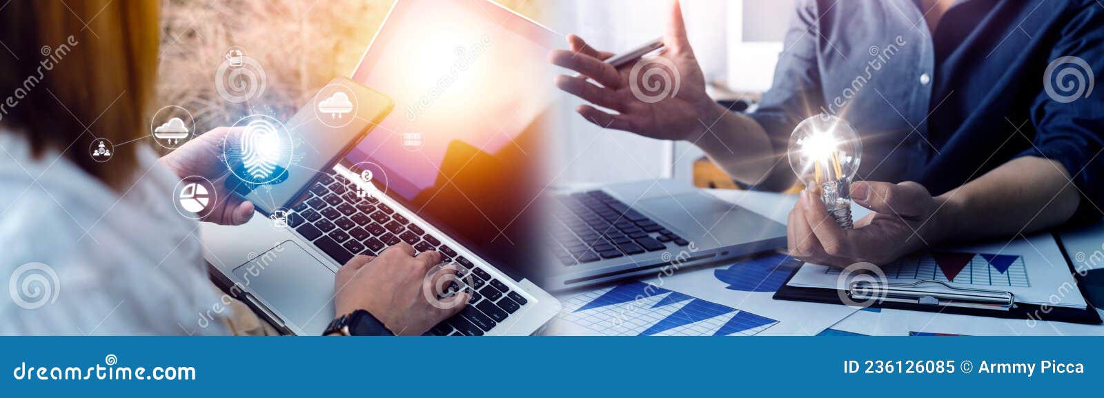 Fingerprint Biometric Digital Scan Technology. Graphic Interface ...