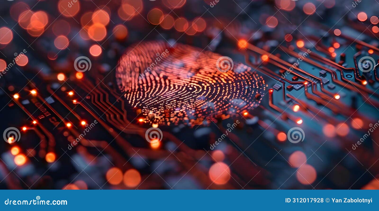 Fingerprint on Circuit Board: Symbolizing Digital Forensics ...
