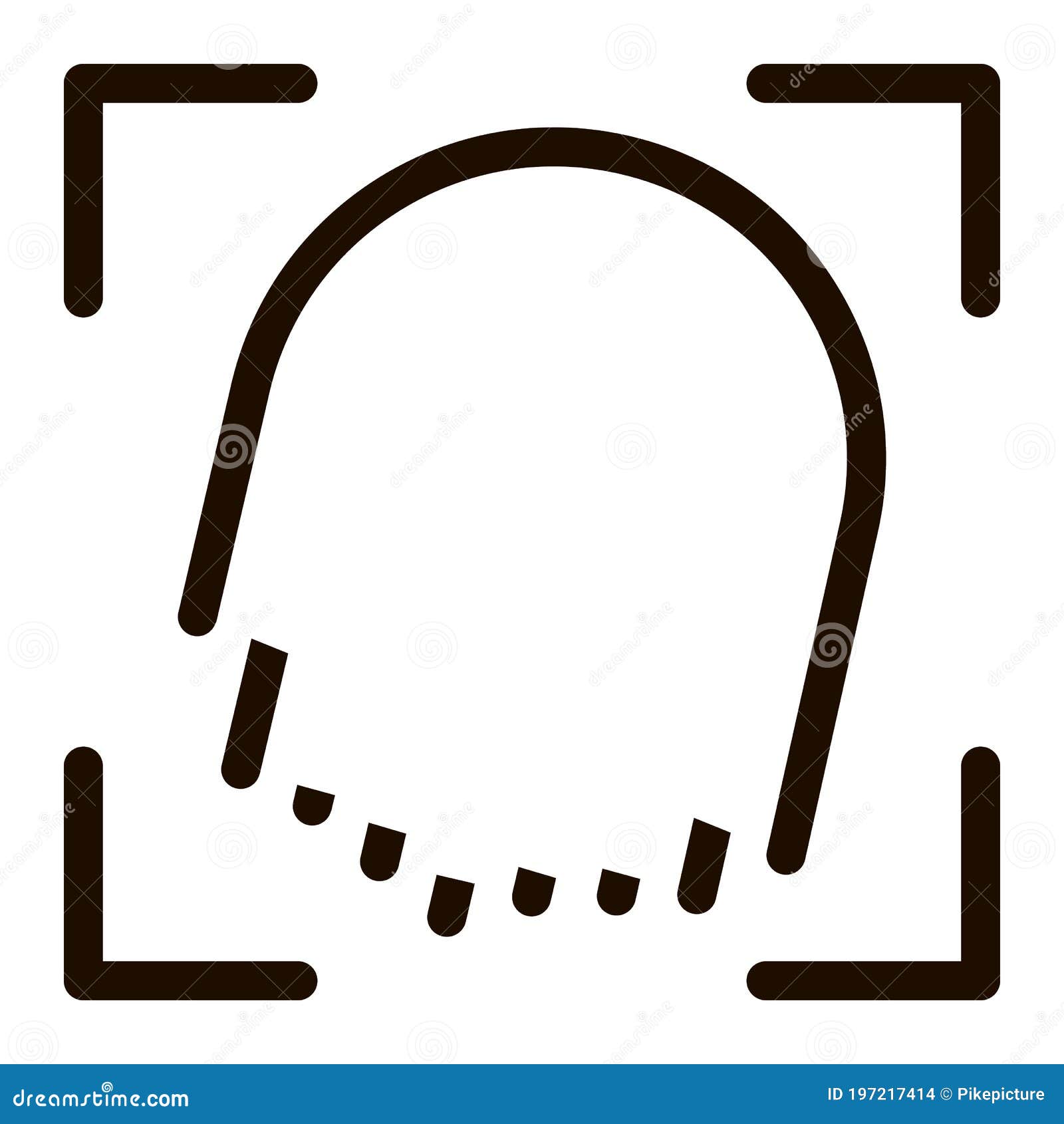 Fingerprint Or Dactylogram. The Evidence In The Detective Investigation ...