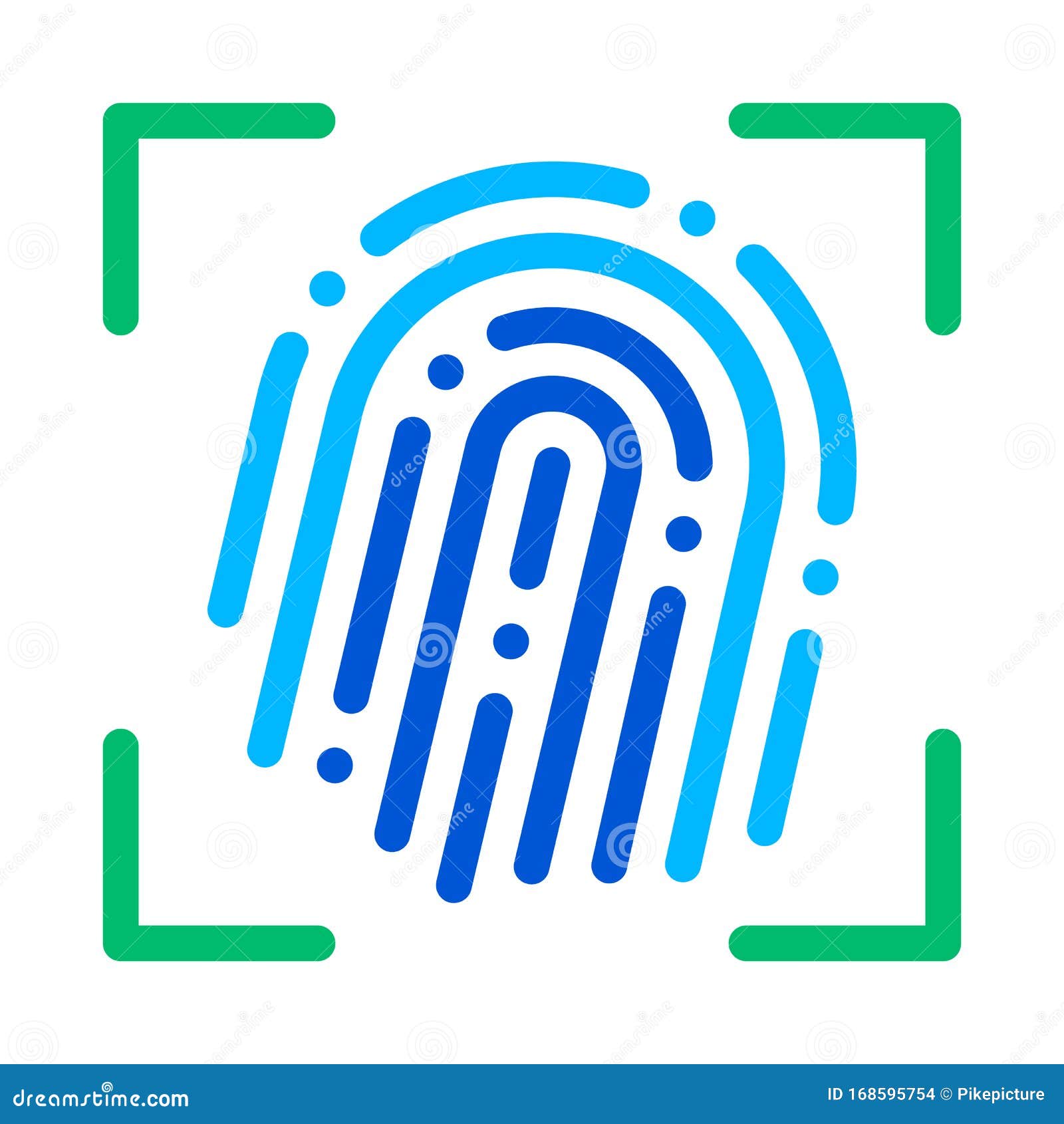 Fingerprint Or Dactylogram. The Evidence In The Detective Investigation ...