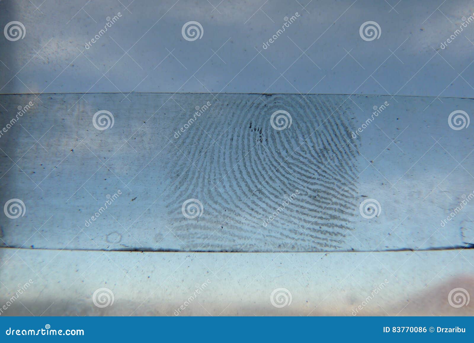 Fingerprint stock photo. Image of investigate, forensics - 83770086