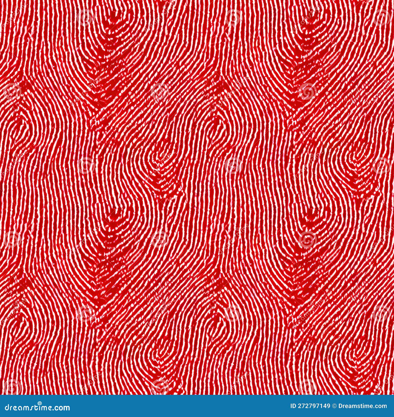 Fingerprint Fragment Red Color, Generated by Artificial Intelligence ...