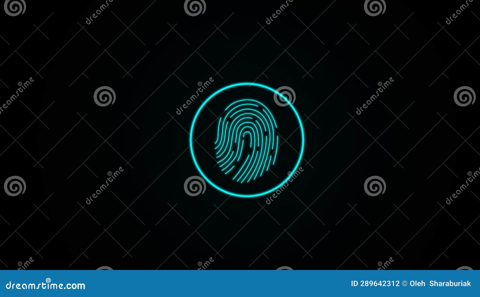 Fingerprint Futuristic Flight Code To Abstract Fingerprint in ...