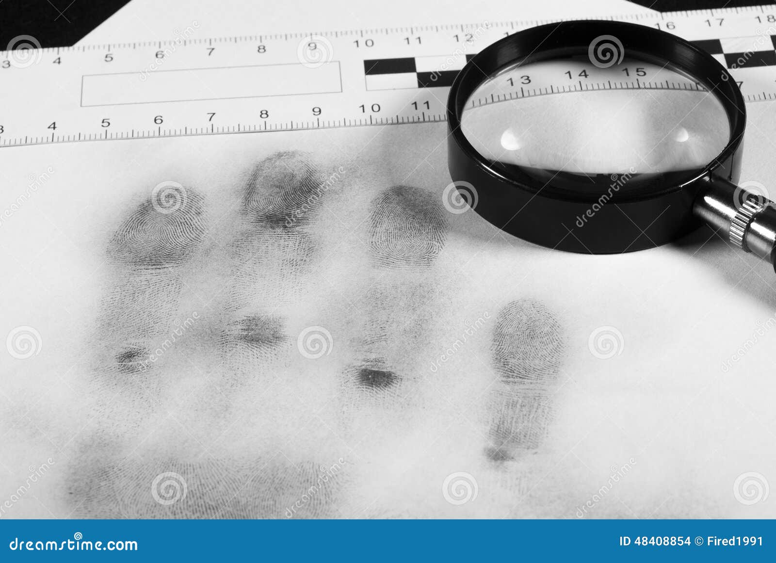 Fingerprint hand. stock photo. Image of individuality - 48408854