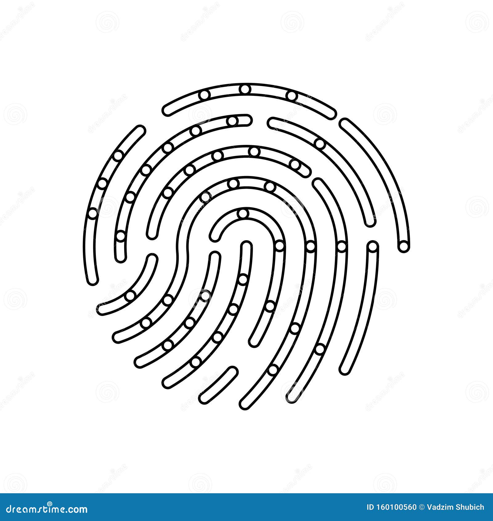 Fingerprint Icon for Identifying Internet Applications and Mobile ...