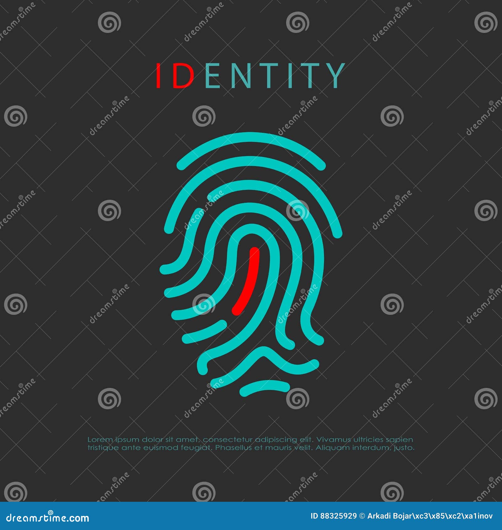 KYC Identity Vector Document Icon. Know Your Customer Form Symbol ...