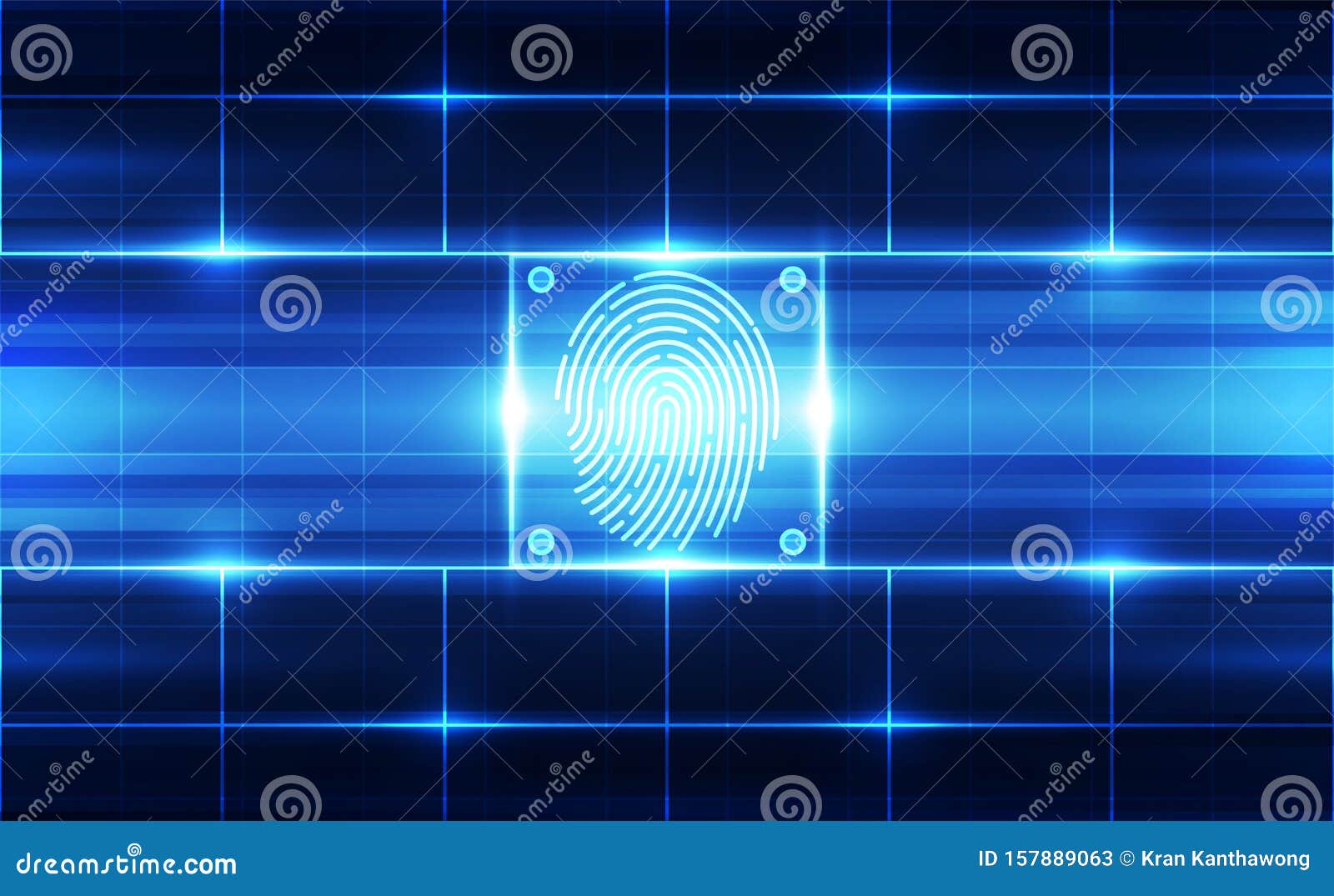Fingerprint Integrated in a Printed Circuit, Releasing Binary Codes ...