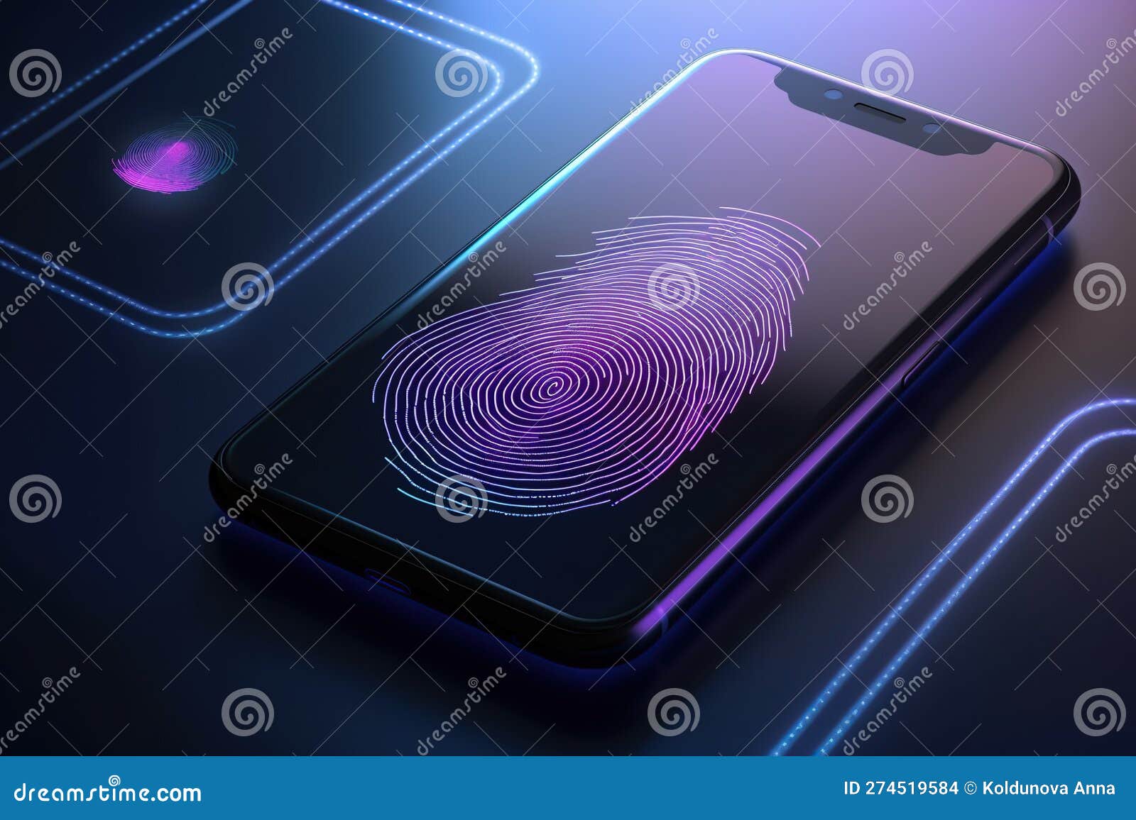 Fingerprint Login for Access Control To Mobiles Computer, Created with ...