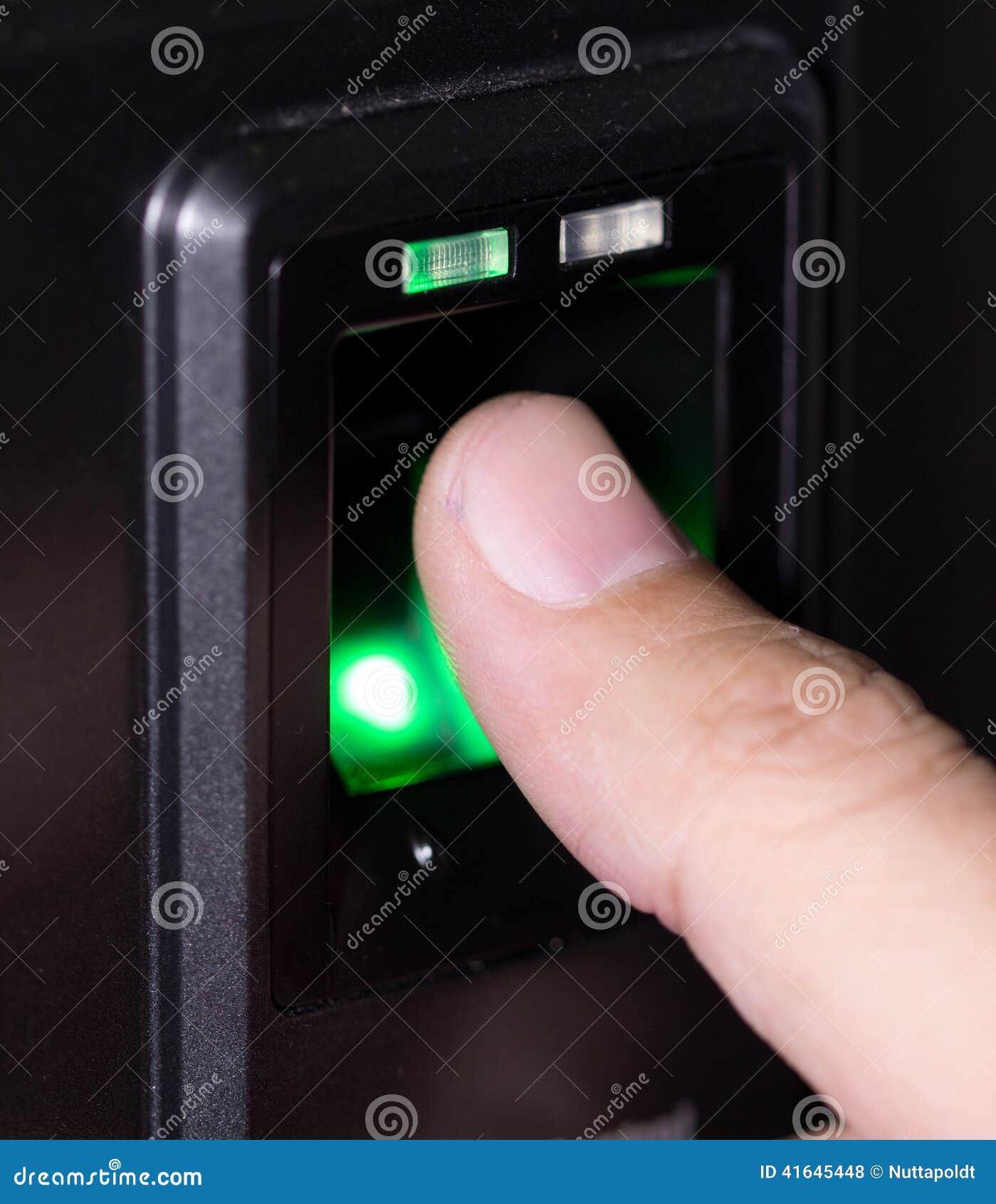 Fingerprint and password stock photo. Image of interior - 41645448