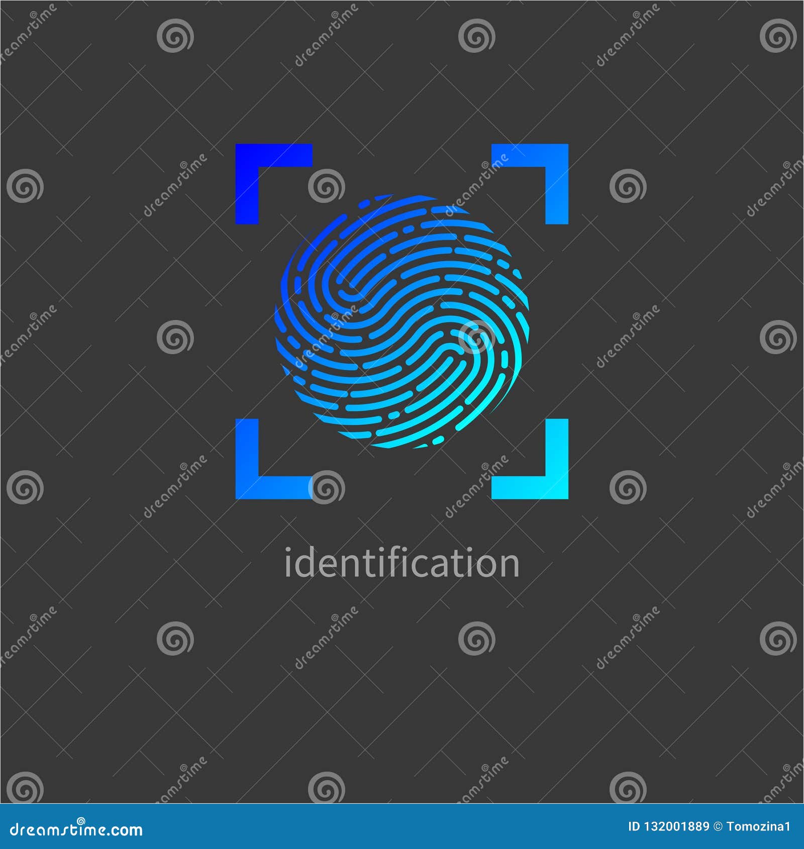 Fingerprint, Personal Identification Stock Vector - Illustration of ...
