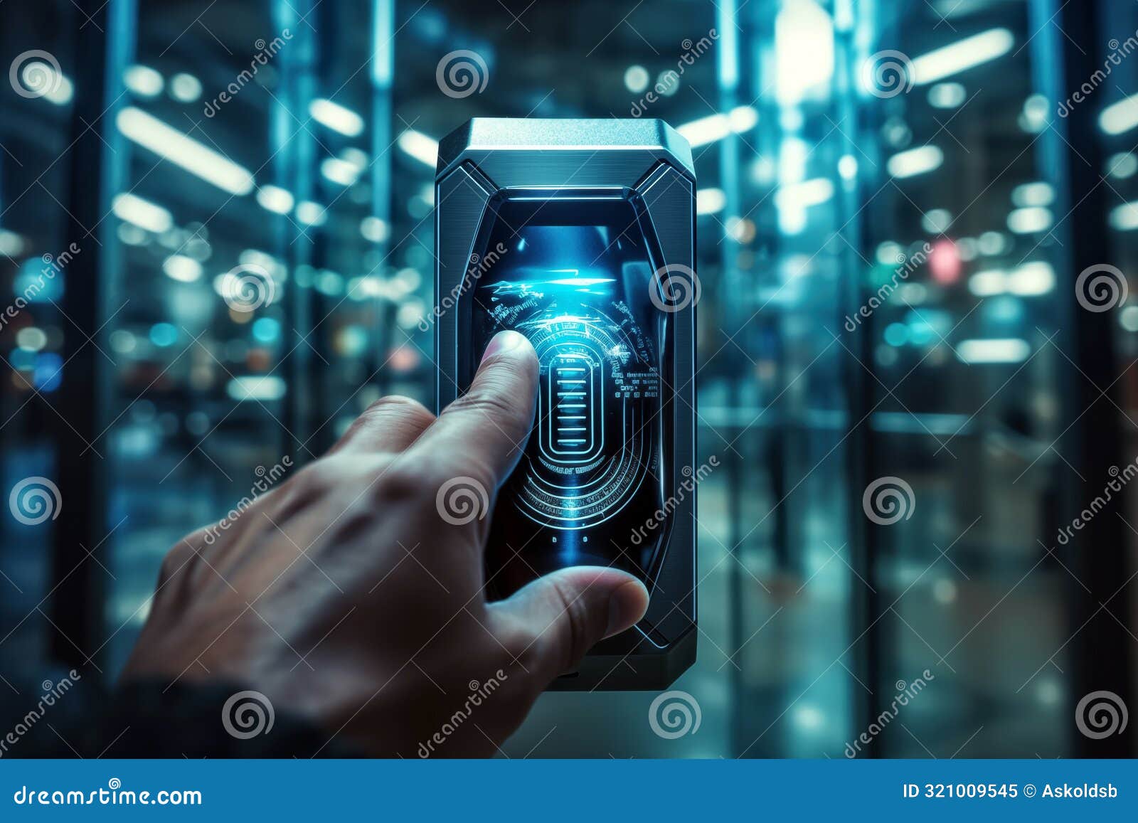 Fingerprint Scan Provides Security Access with Biometrics ...