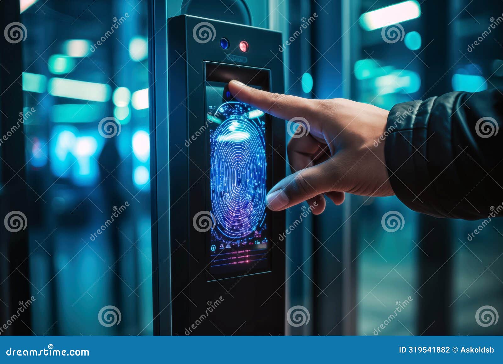 Fingerprint Scan Provides Security Access with Biometrics ...