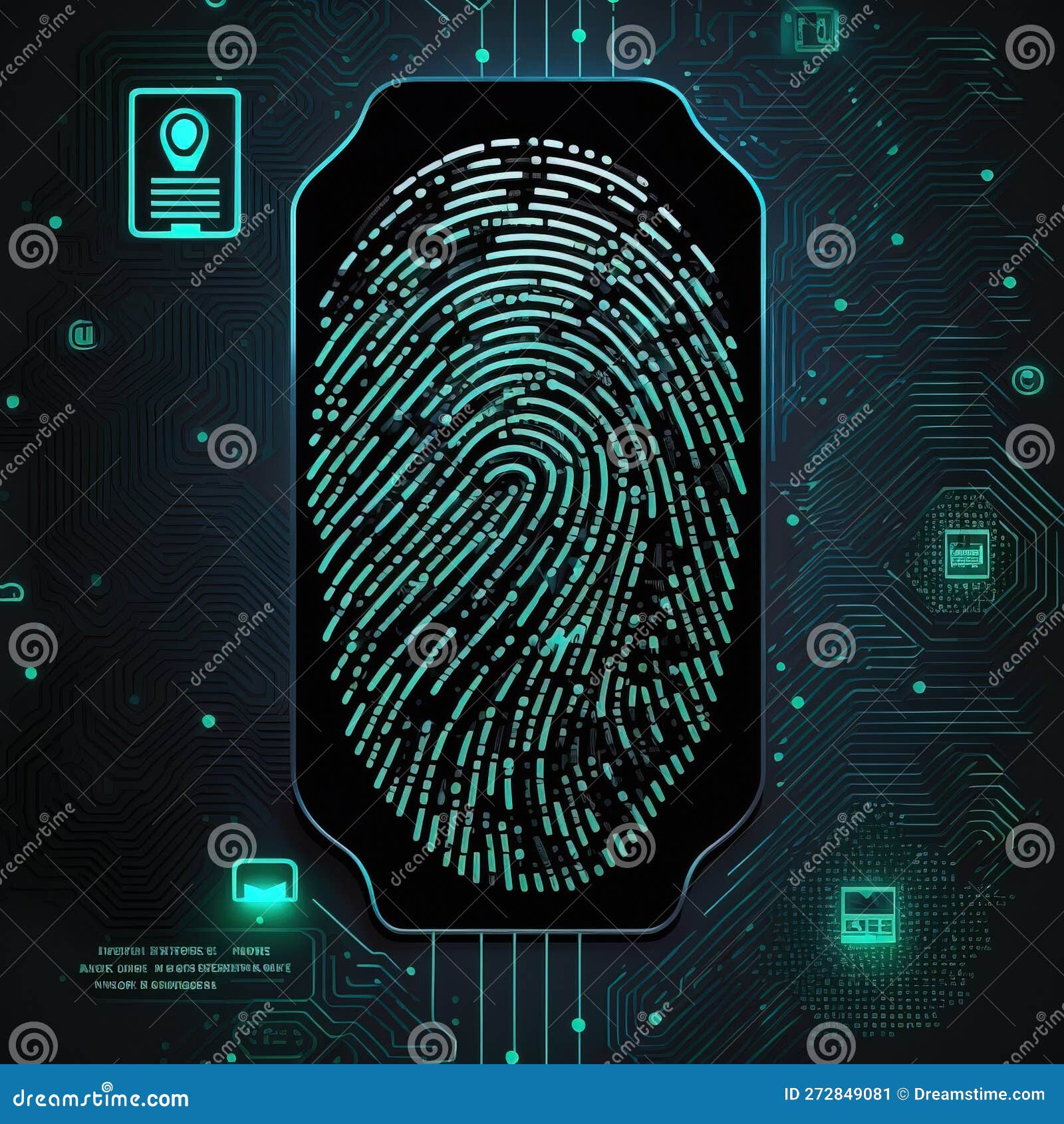 Fingerprint Security Protection With Double Verification To Data Access