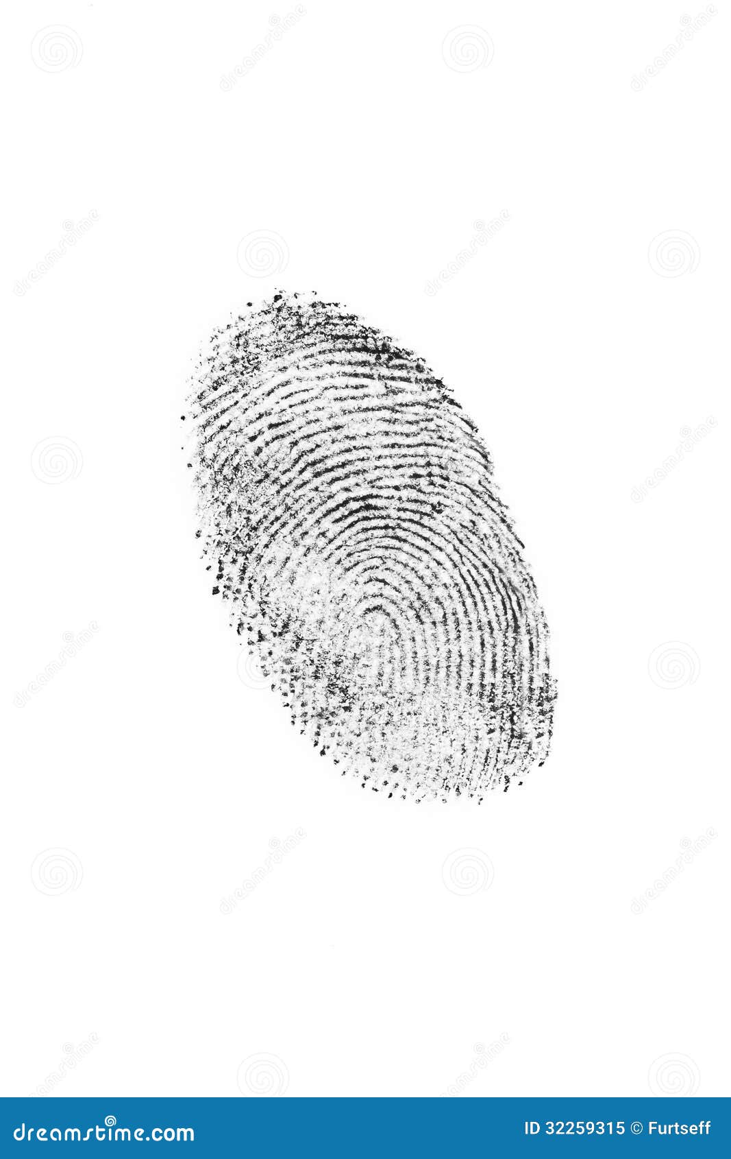 A fingerprint stock image. Image of sign, palm, biometrics - 32259315