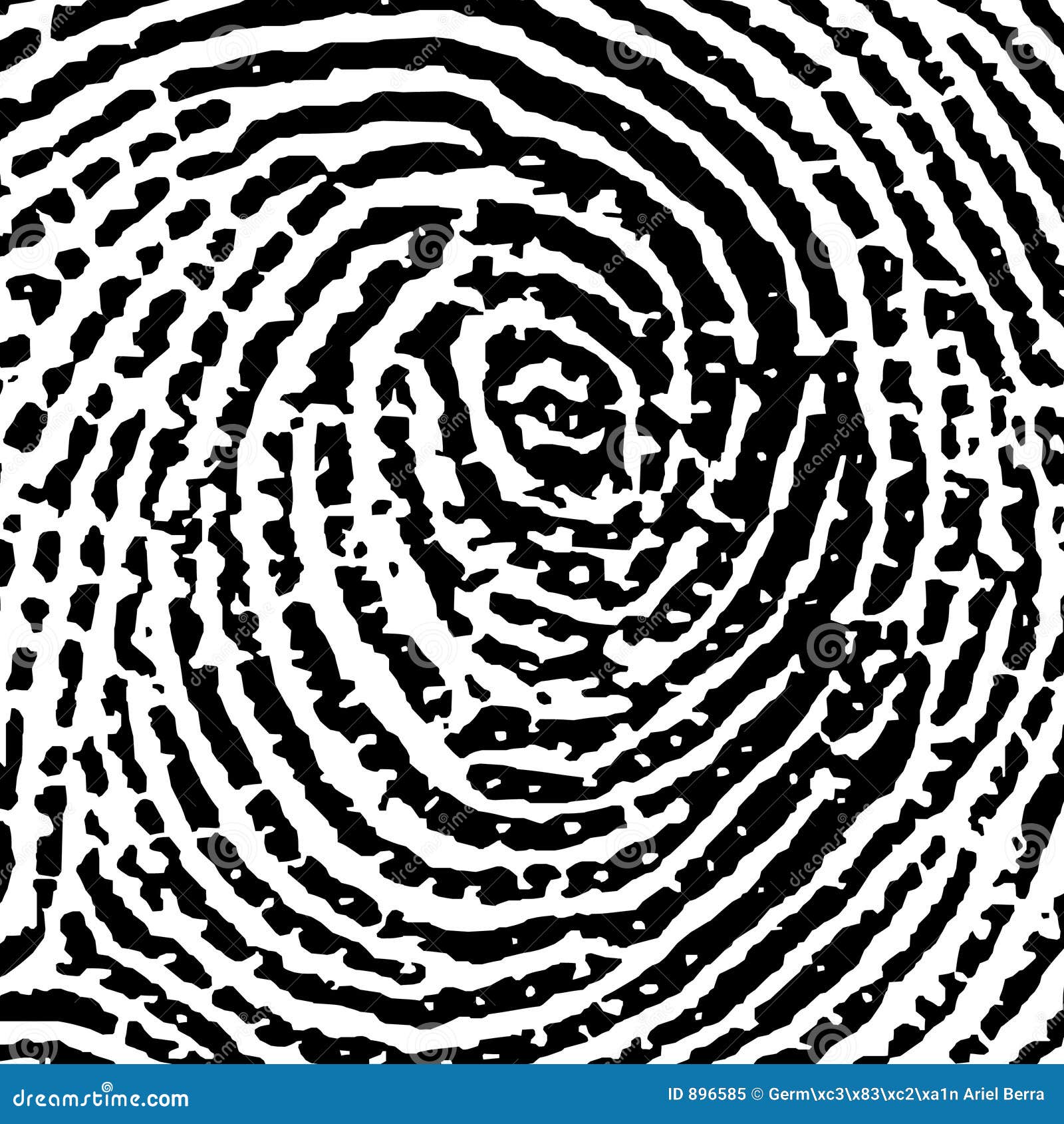Fingerprint14crop6 иллюстрация вектора. иллюстрации насчитывающей документ - 896585