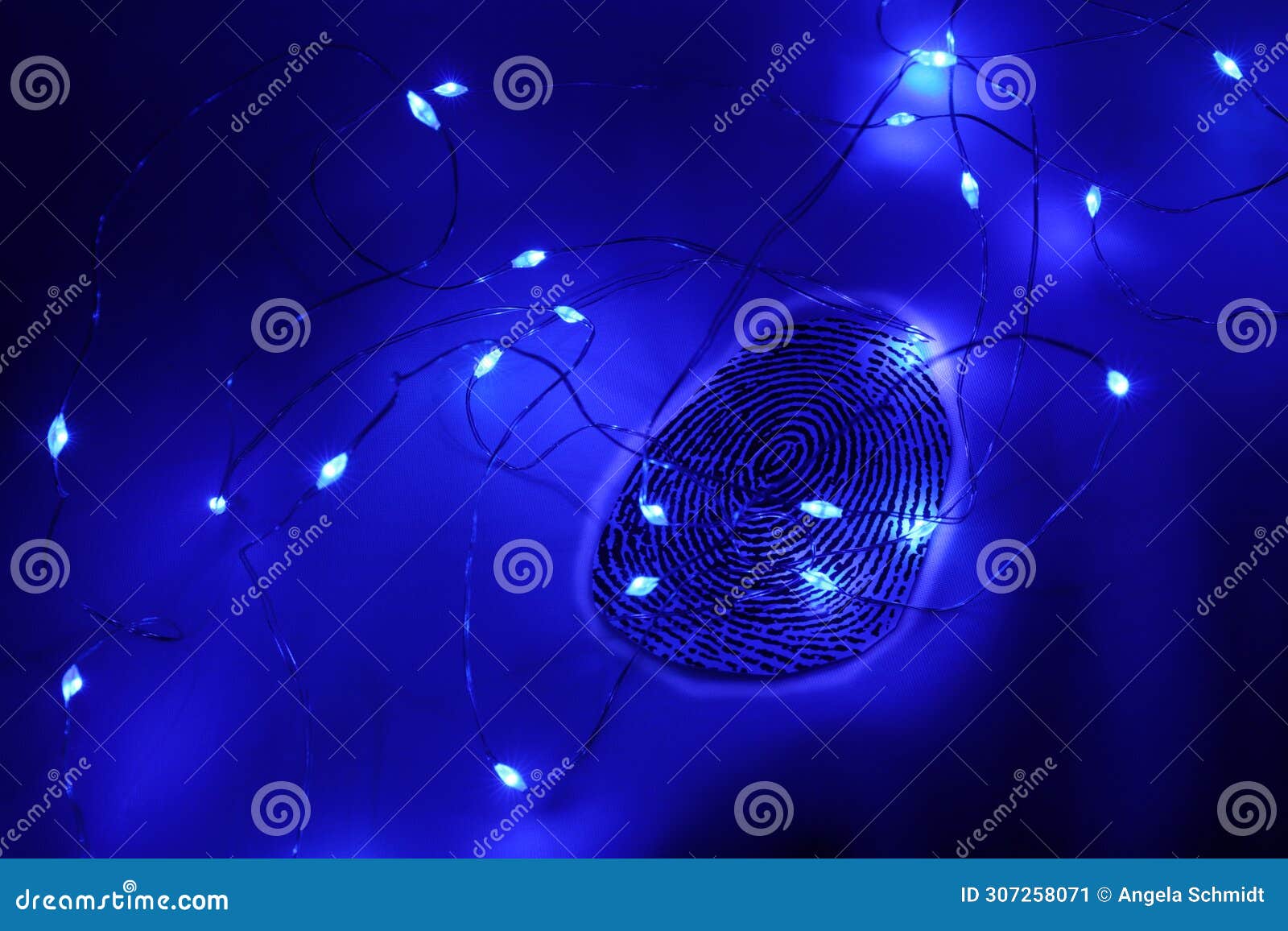 Fingerprints and Lights stock image. Image of violent - 307258071