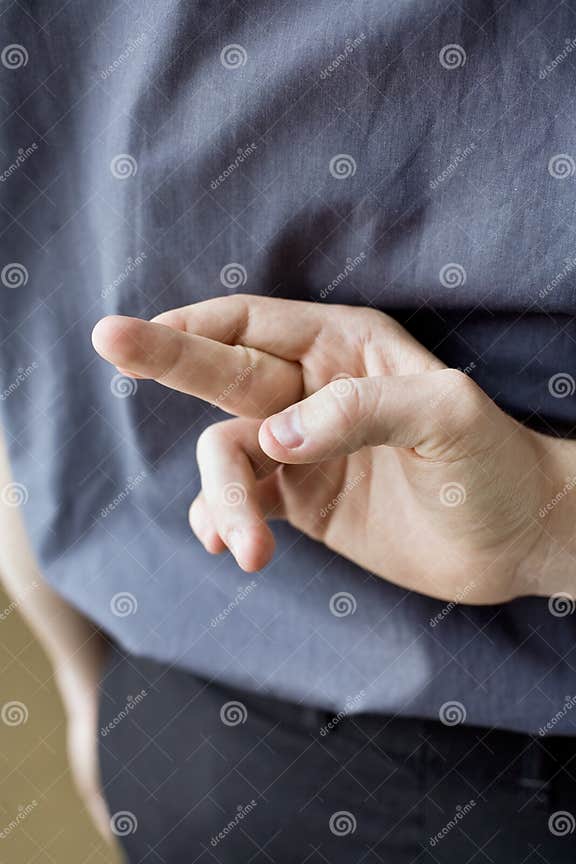 Fingers Crossed stock photo. Image of finger, nail, hidden - 13121212