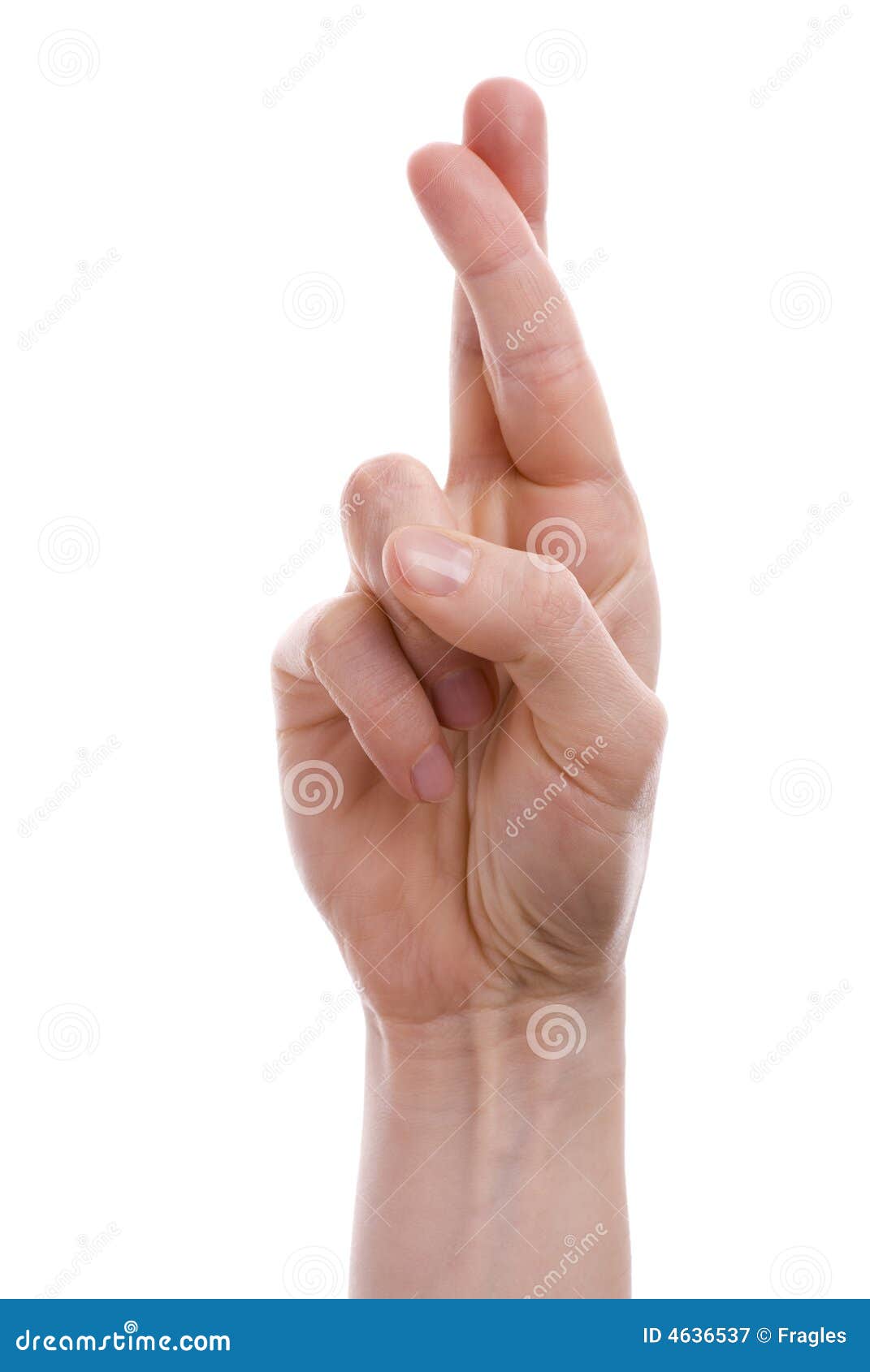 Fingers Crossed. Royalty-Free Stock Image | CartoonDealer.com #43454158