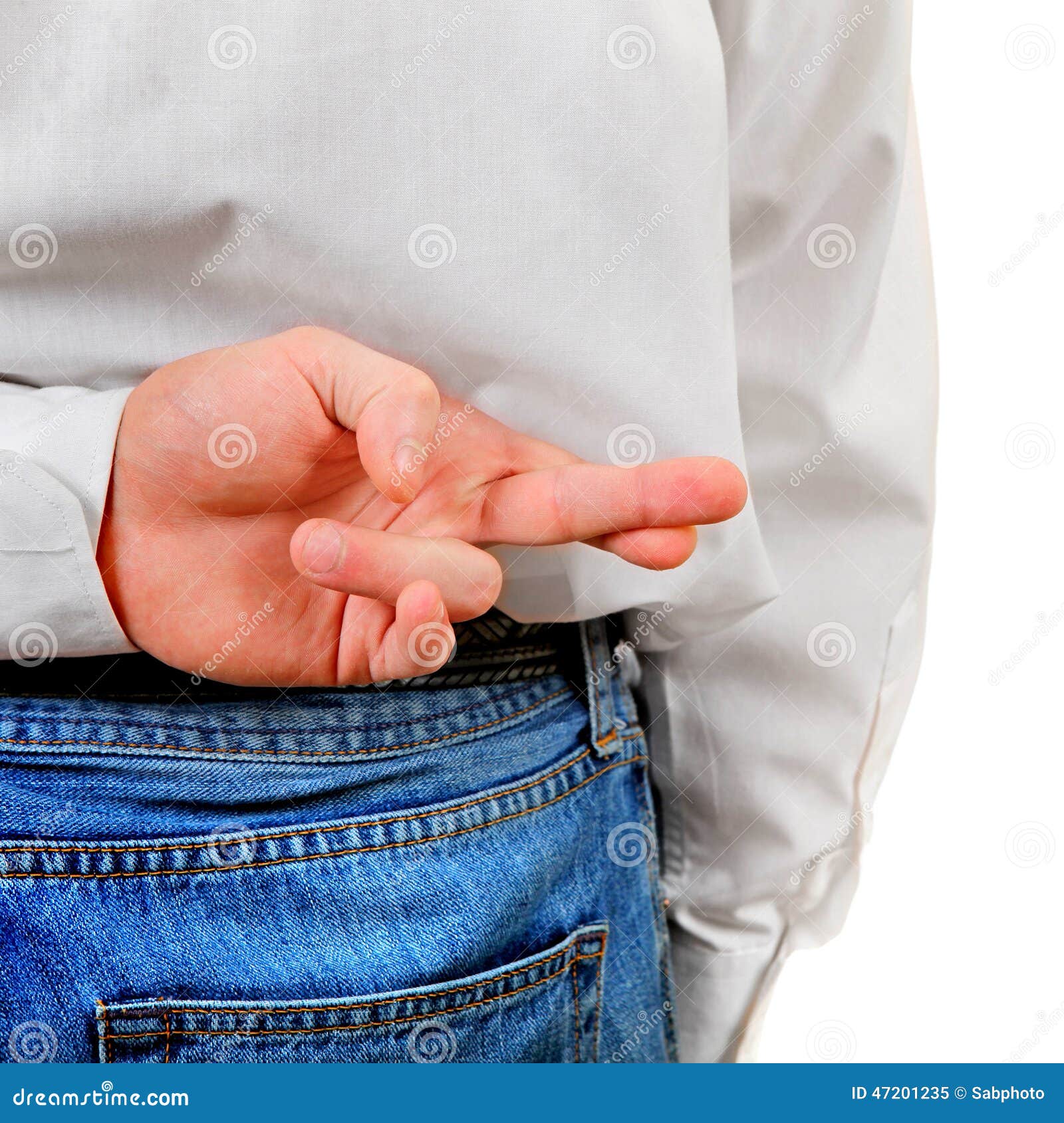 Fingers Crossed closeup stock image. Image of perjure - 47201235