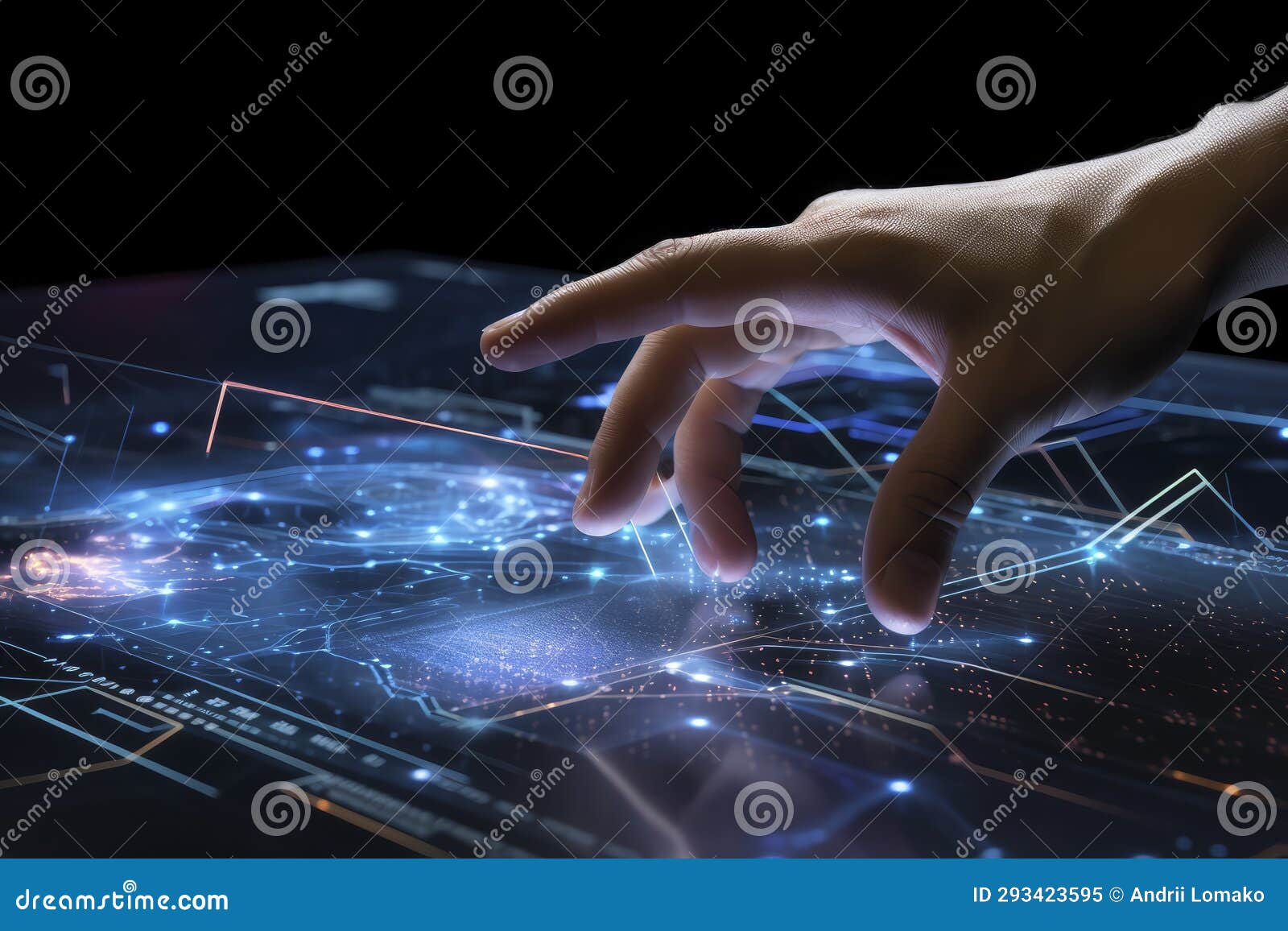 Interface Touch stock illustration. Illustration of connectivity ...