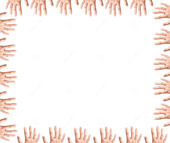 Fingers Frame stock photo. Image of coordination, frame - 894104