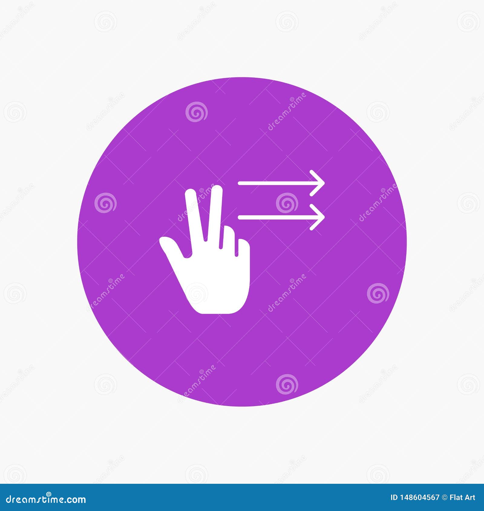 Fingers, Gesture, Right stock vector. Illustration of graphic - 148604567