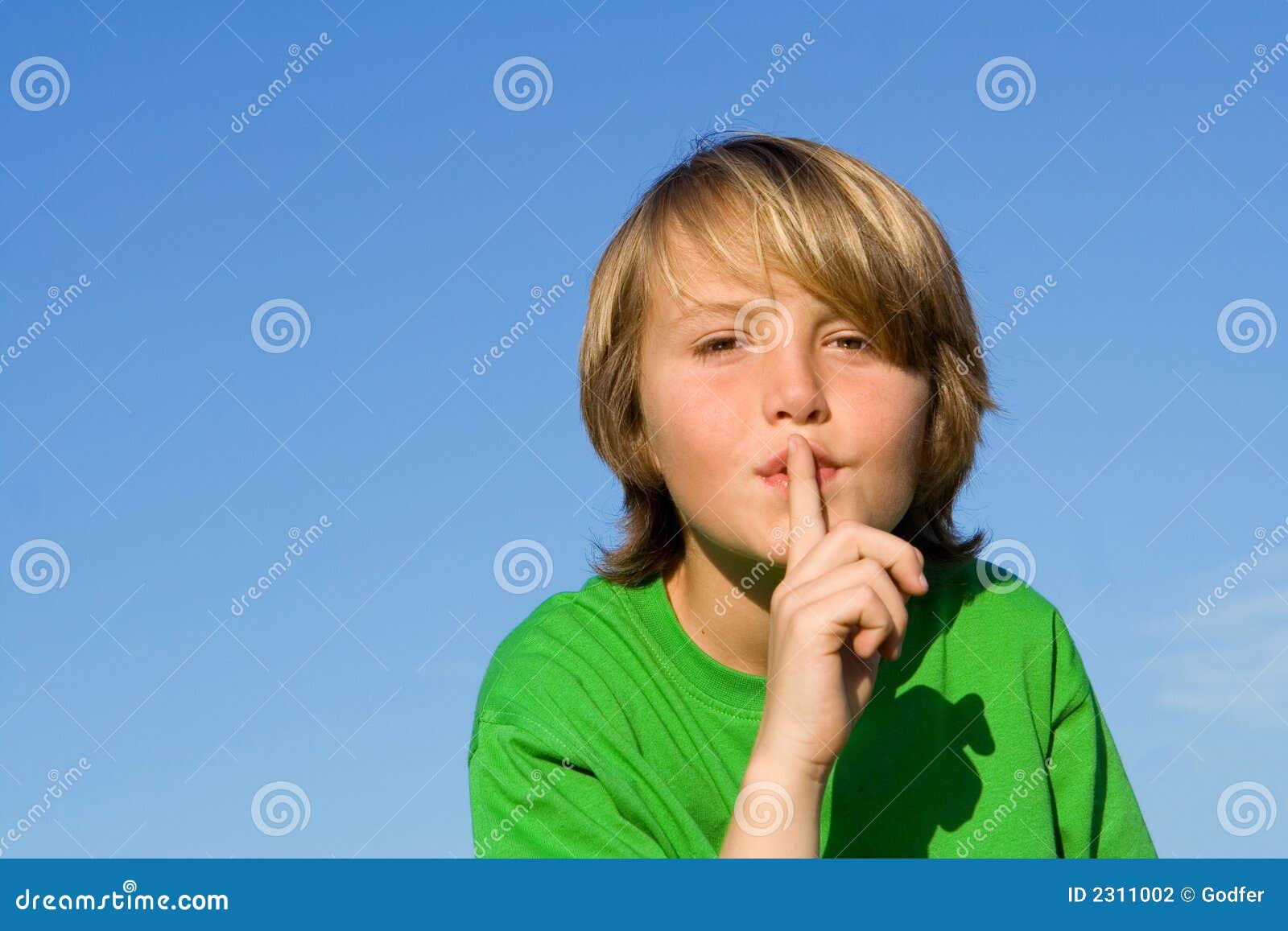 Fingers on lips stock photo. Image of peaceful, finger - 2311002
