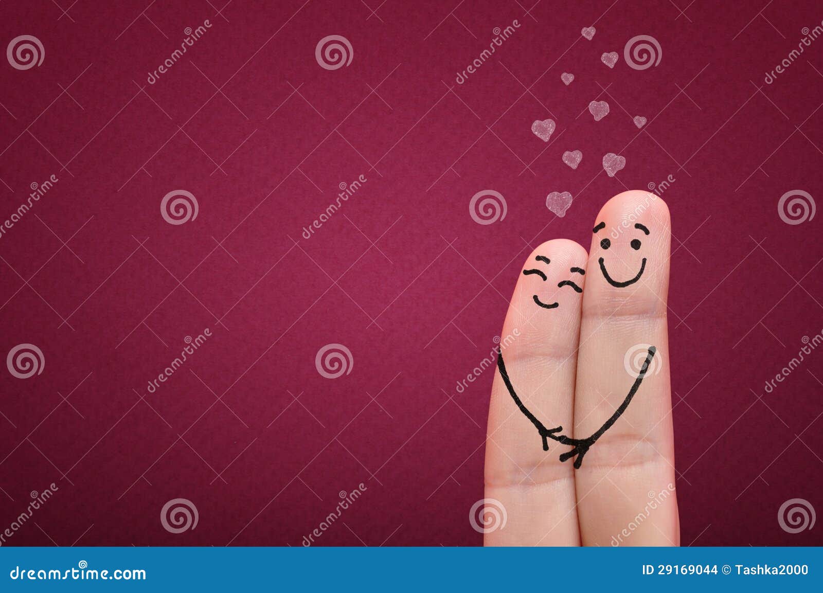Fingers in love. stock photo. Image of female, feelings - 29169044