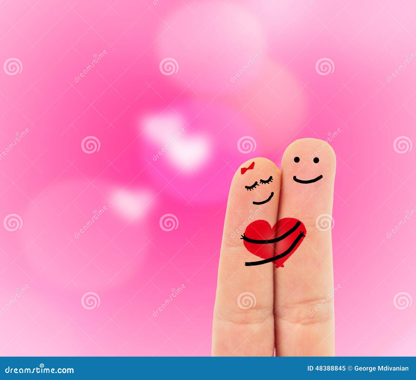 Fingers in love stock image. Image of hand, color, beautiful - 48388845