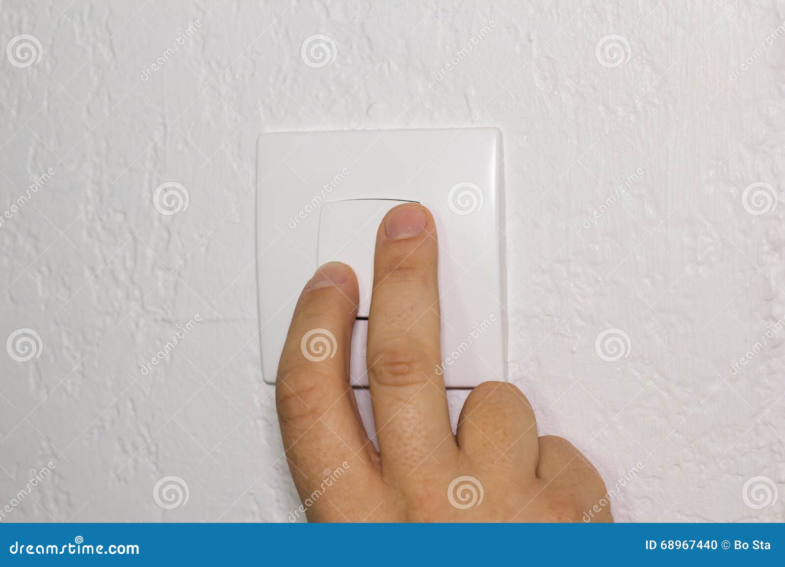 Fingers push switch stock photo. Image of economy, fingers - 68967440