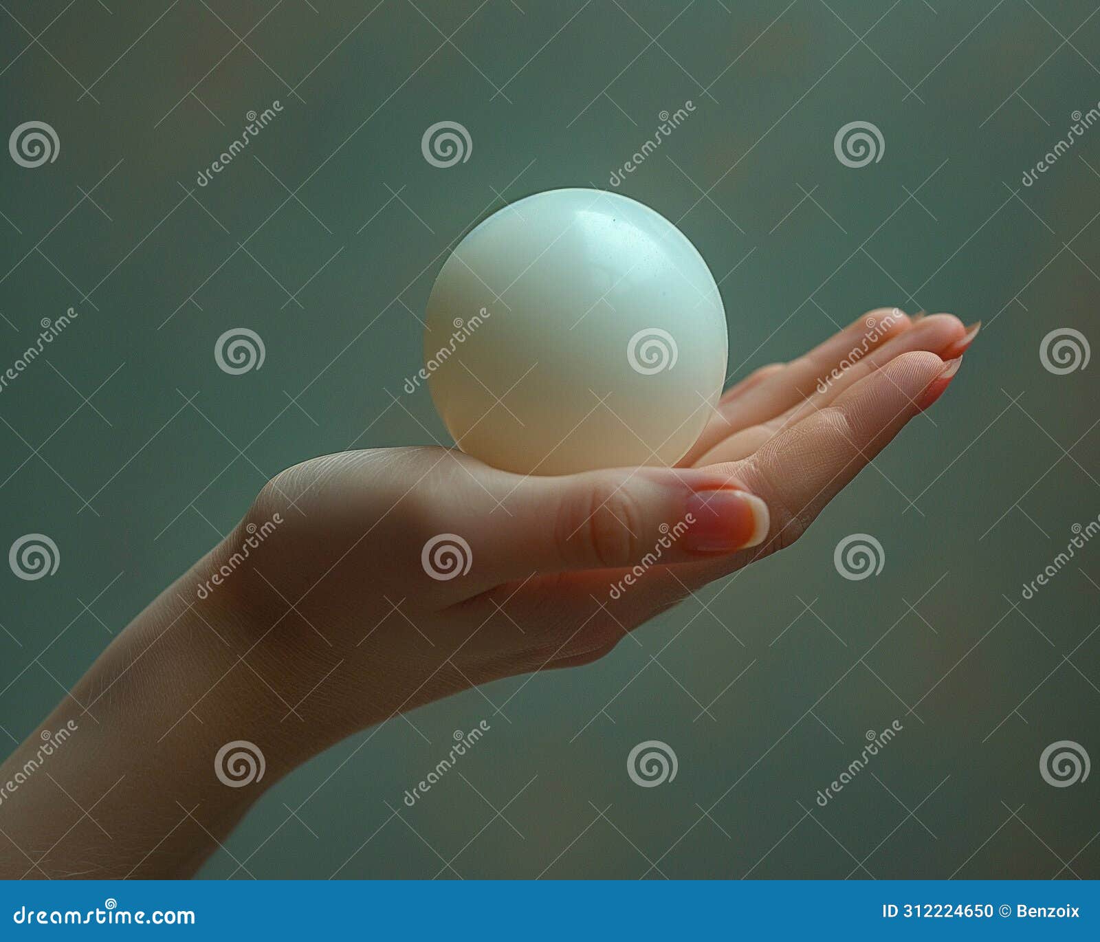 Fingers Setting a Ping Pong Ball for a Serve Stock Photo - Image of ...