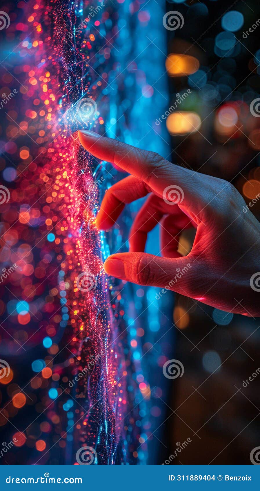 Fingers Tapping on a Smartphone Screen Stock Photo - Image of internet ...