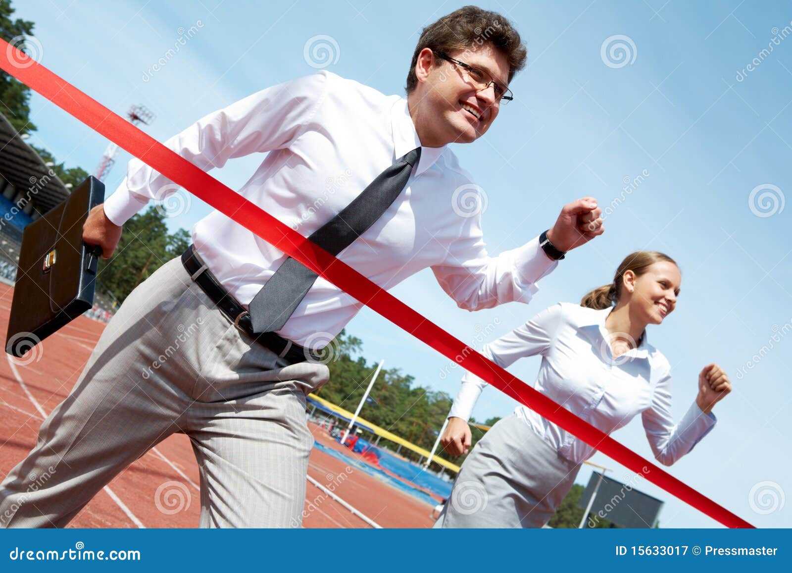 At finish stock image. Image of businessman, achievement - 15633017