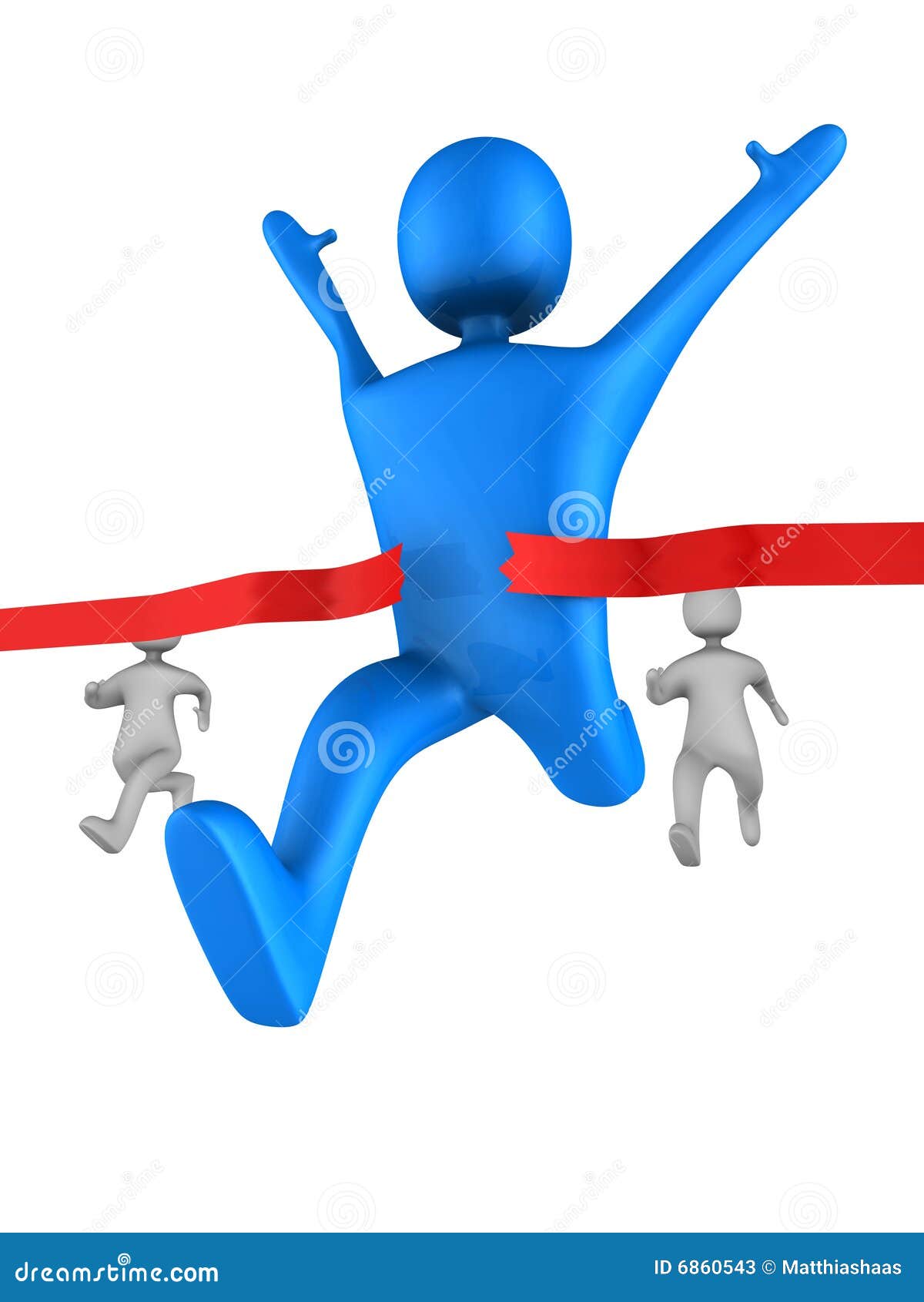 Finish stock illustration. Illustration of improvement - 6860543