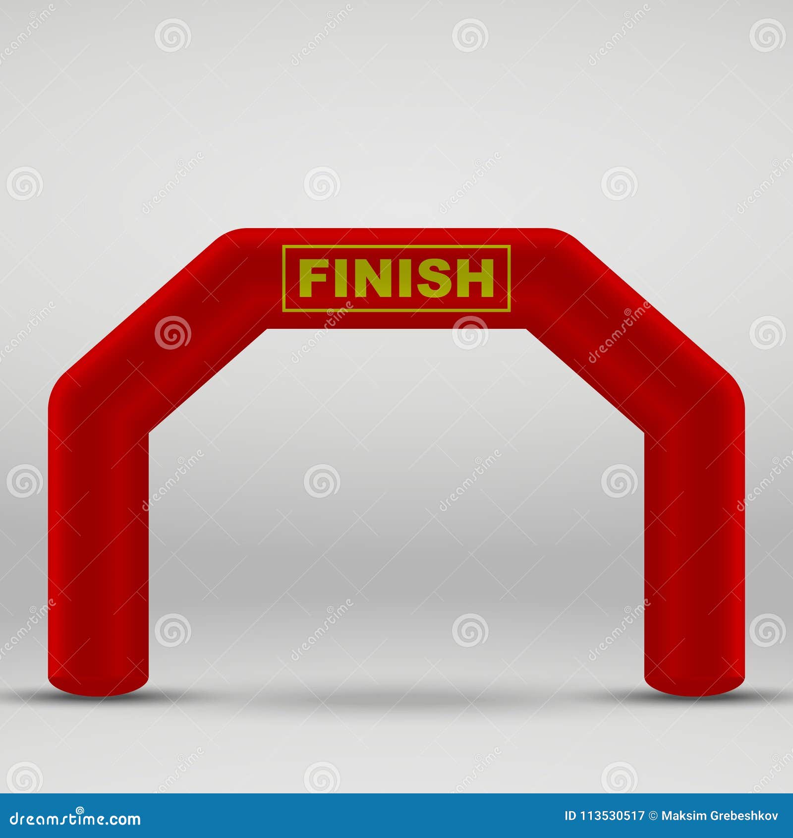 Finish arch stock vector. Illustration of arch, object - 113530517 Finish arch stock vector. Illustration of arch, object - 113530517