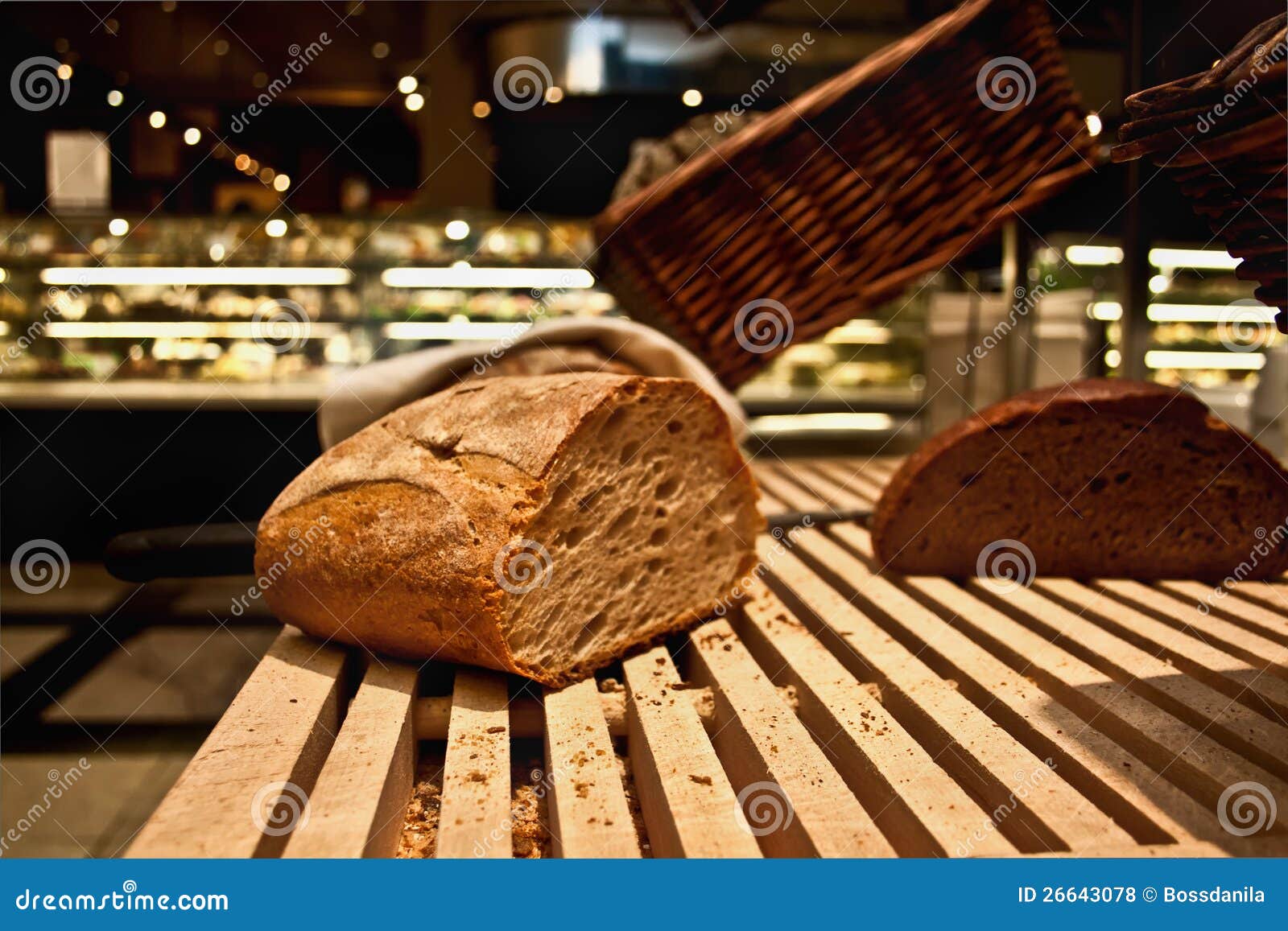 Finish bread stock photo. Image of grain, baguette, eating - 26643078