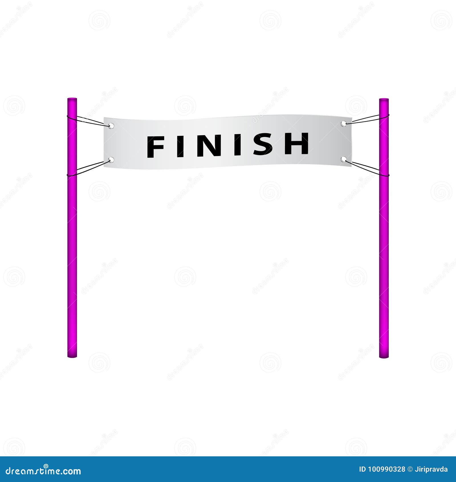 Finish Flag in Retro Design Stock Vector - Illustration of sprint ...