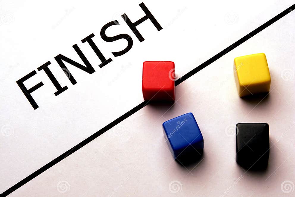 Finish Line stock image. Image of race, point, complete - 1241155