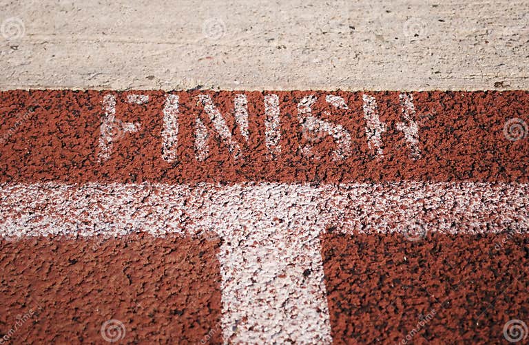 Finish line stock photo. Image of goal, achieving, competition - 15891618